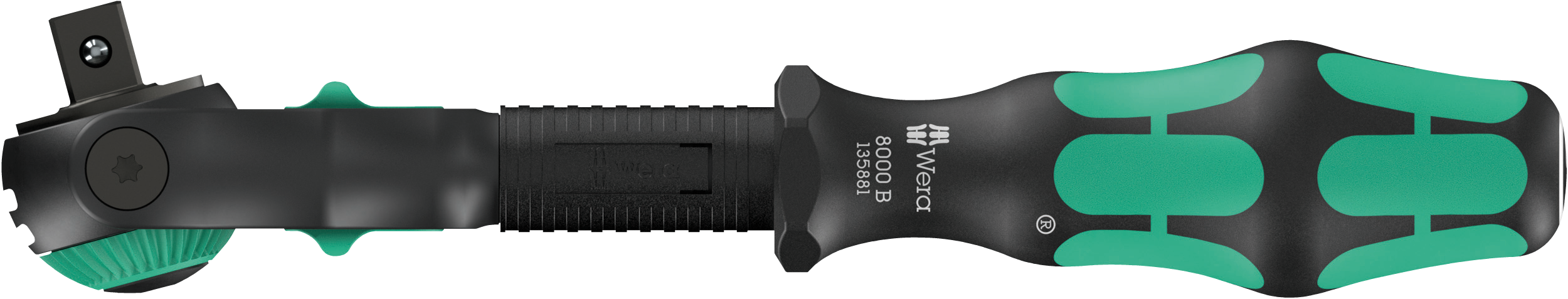 Wera 8000 B Black Edition Zyklop Speed Ratchet with 3/8" drive - 05135